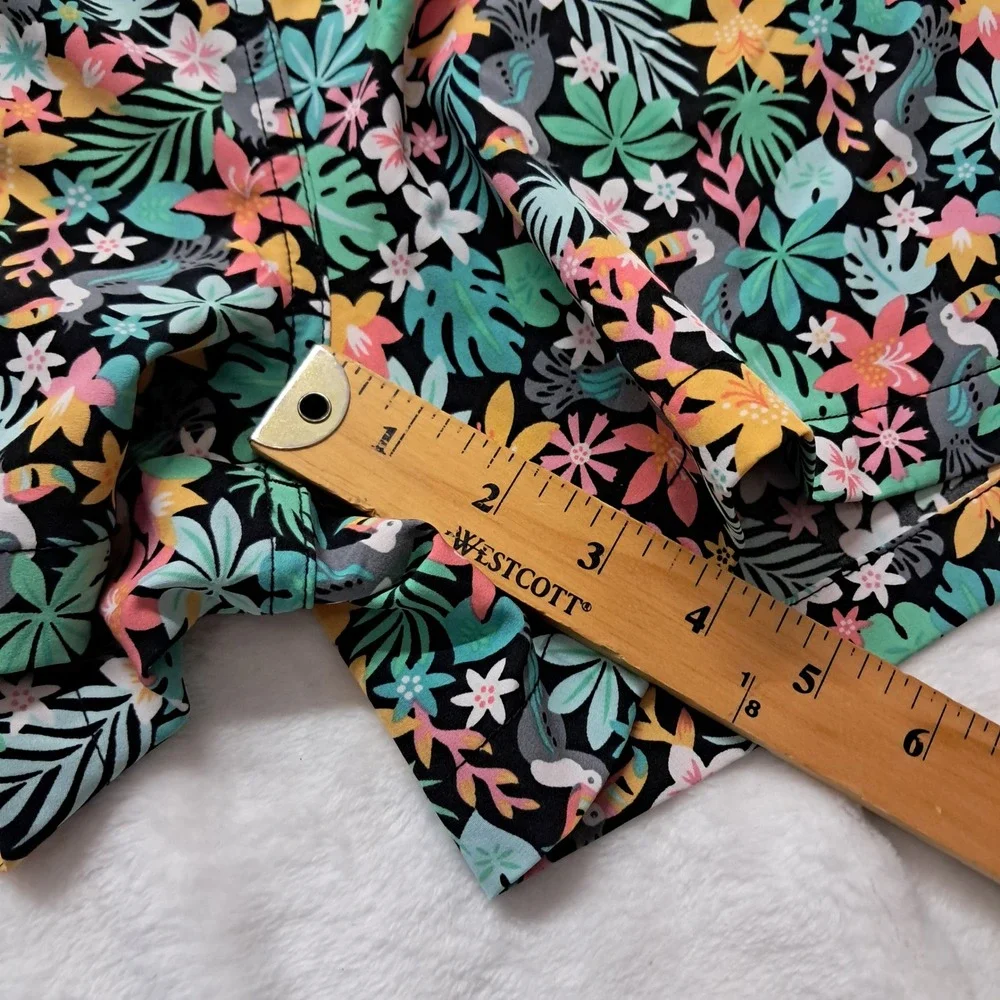 chubbies | Swim | Chubbies Swim Trunks Mens Large Black Floral Toucan 4 ...